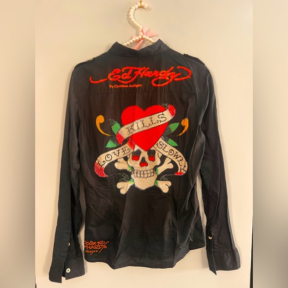 Ed Hardy | Tops | Vintage 200s Ed Hardy | Poshmark